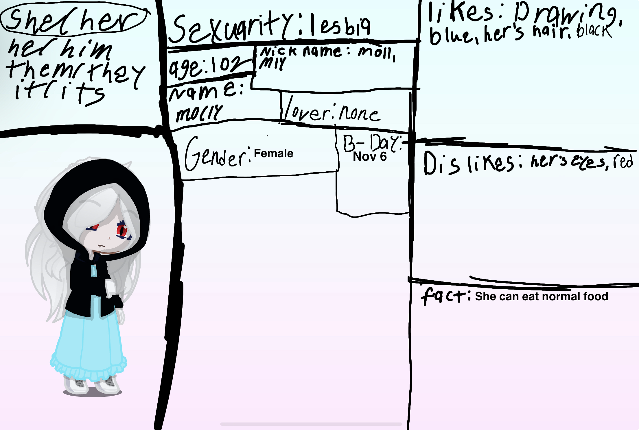 My little vampires character - ibisPaint