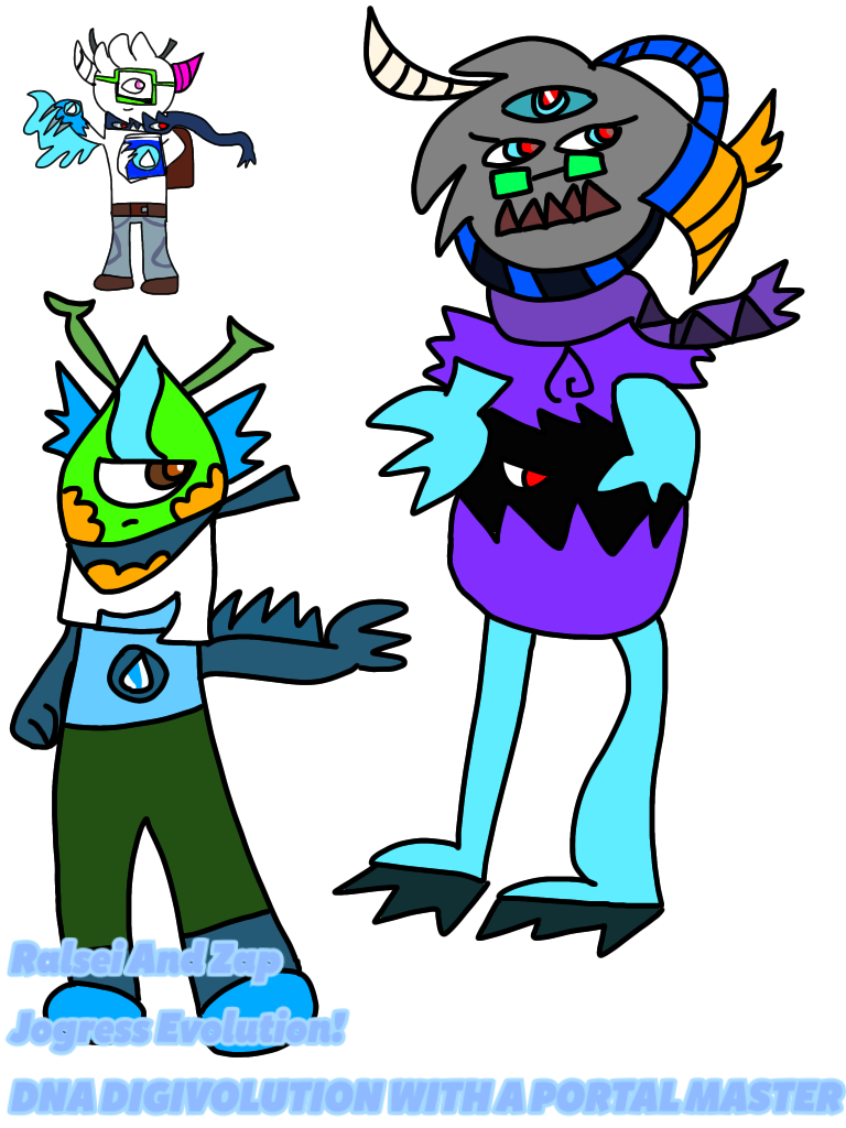 DNA DIGIVOLUTION (Multiverse) - ibisPaint