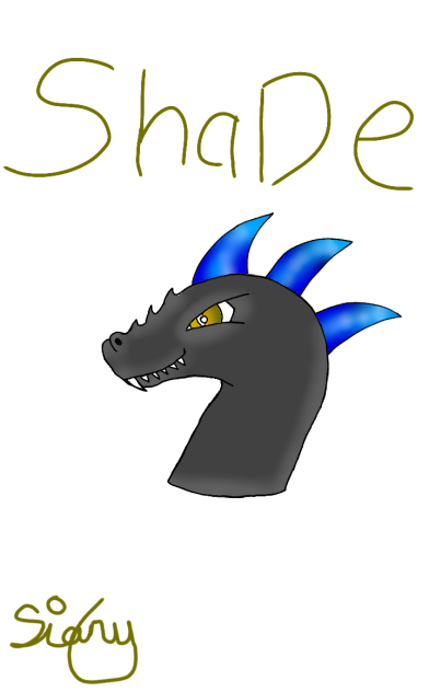 ShaĐe The Shadow Raptor - ibisPaint