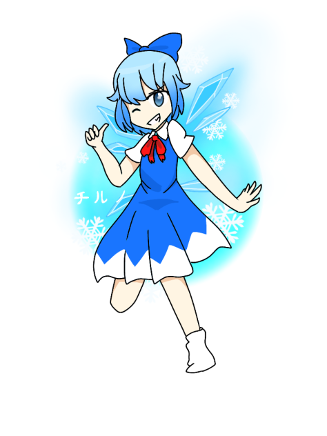 Cirno - ibisPaint