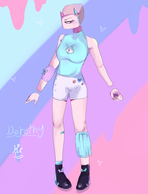 Weirdcore oc Dorothy (redraw) - ibisPaint