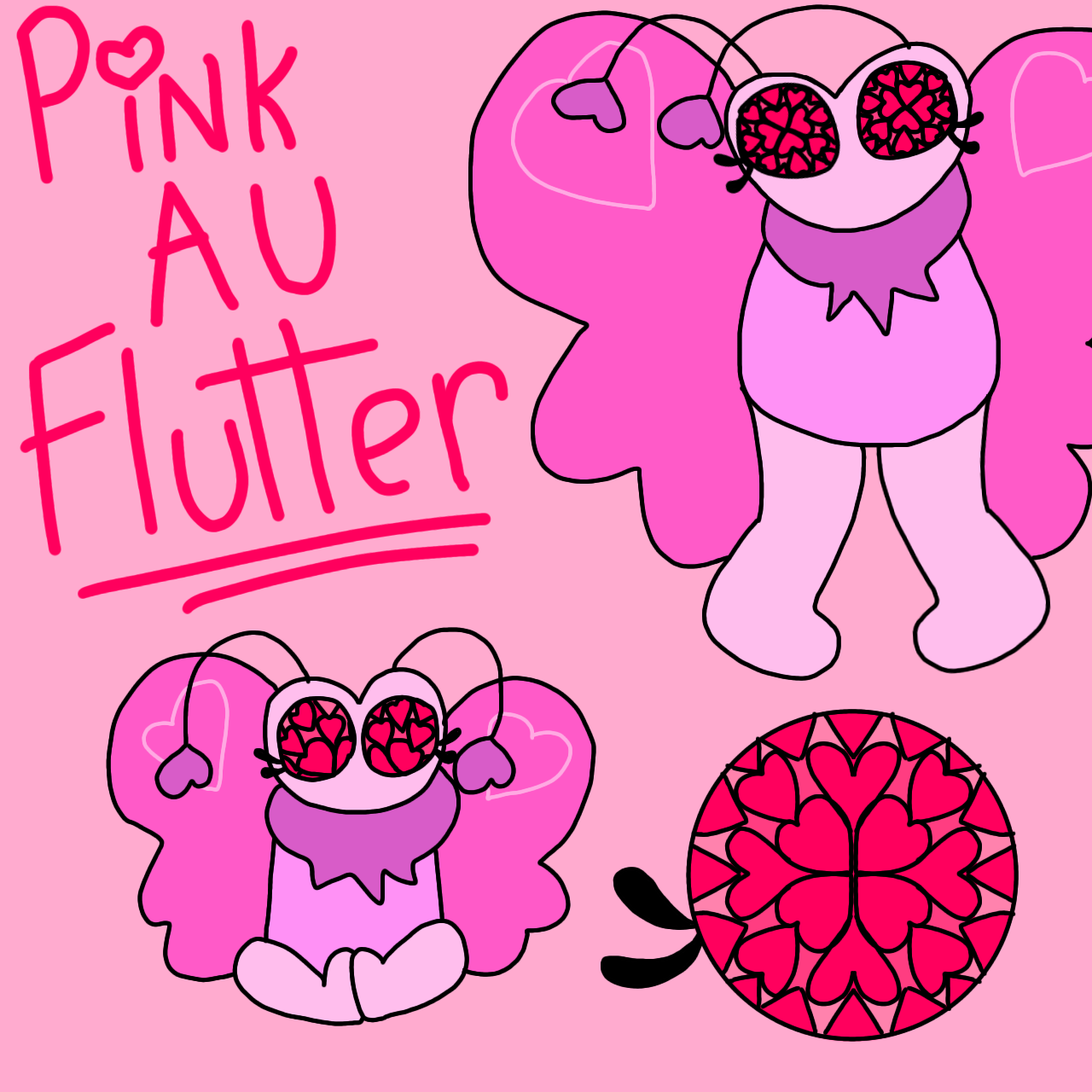 Pink Flutter - ibisPaint