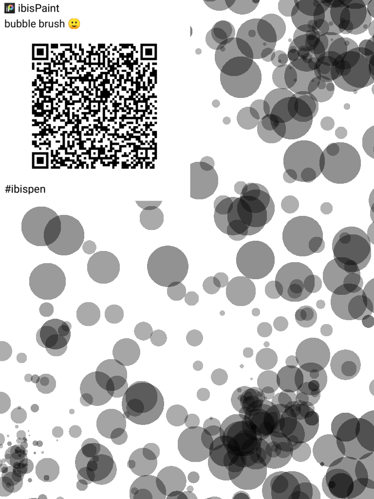 bubble brush - ibisPaint