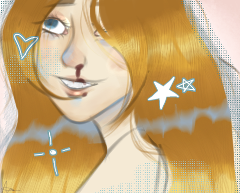 Red haired girl - ibisPaint