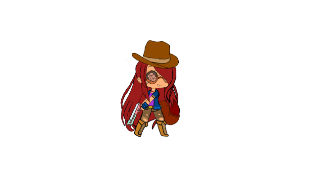 Cow girl Gacha edit - ibisPaint