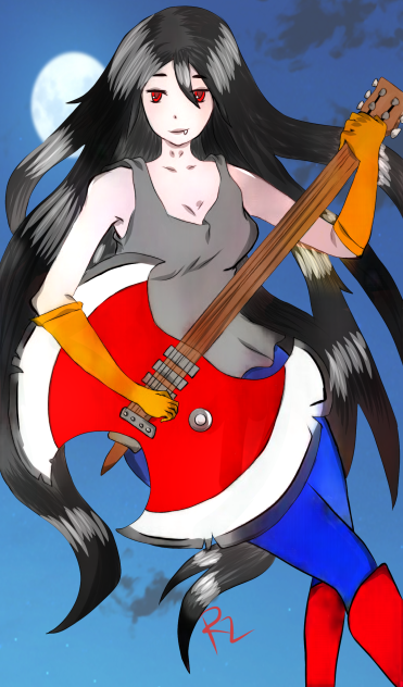 Marceline The Vampire Queen - ibisPaint