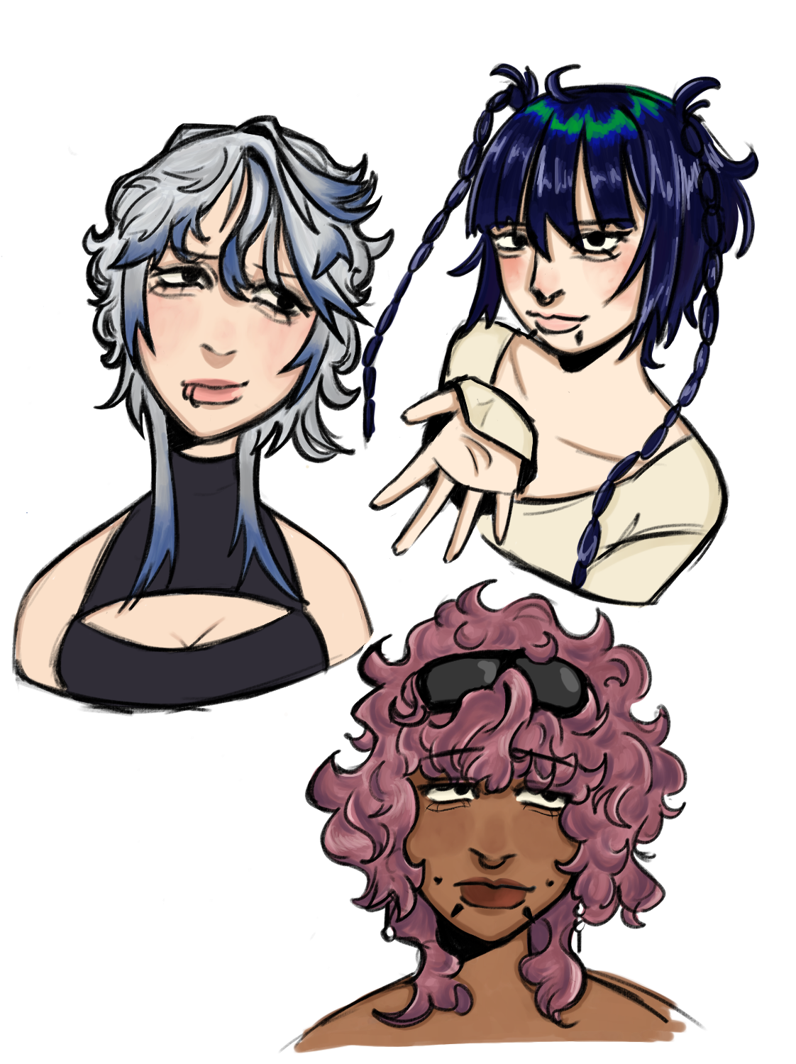 hair study - ibisPaint