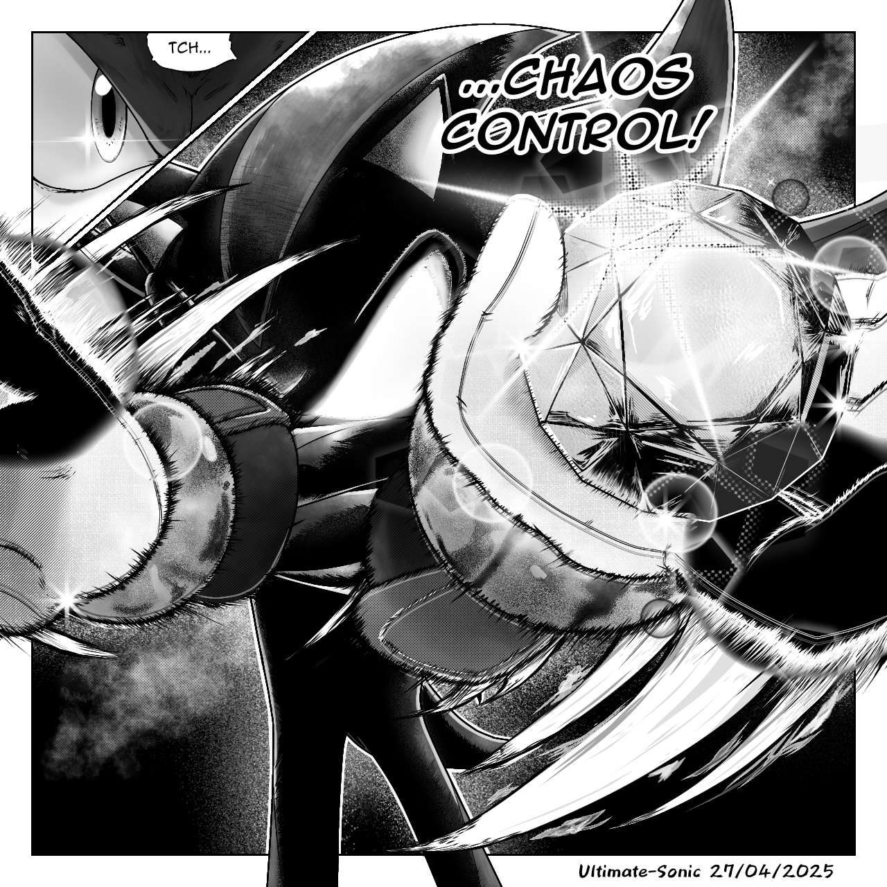 Shadow Chaos control! IDW redraw - ibisPaint