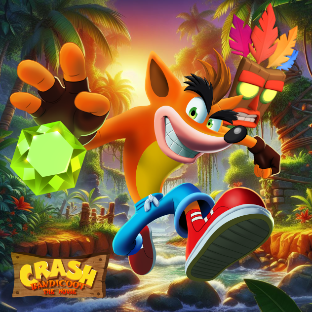 Crash Bandicoot by GreimanDraw - ibisPaint