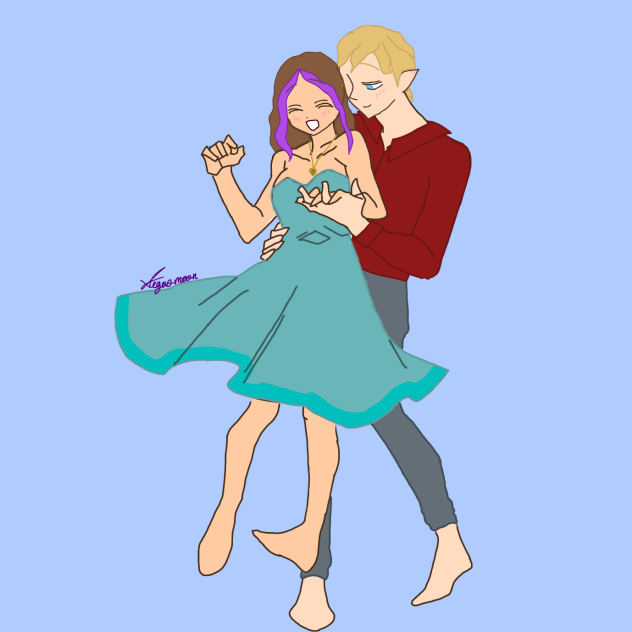 dancing in the moonlight - ibisPaint