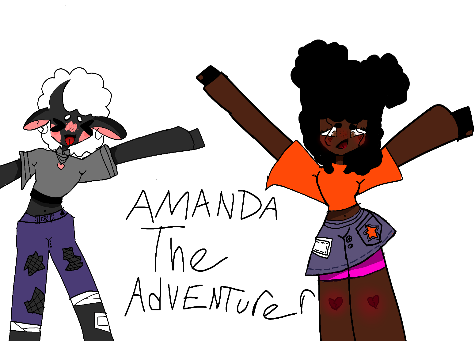 wooly and amanda - ibisPaint