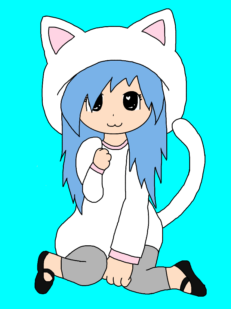 Kawaii Nekoette - ibisPaint
