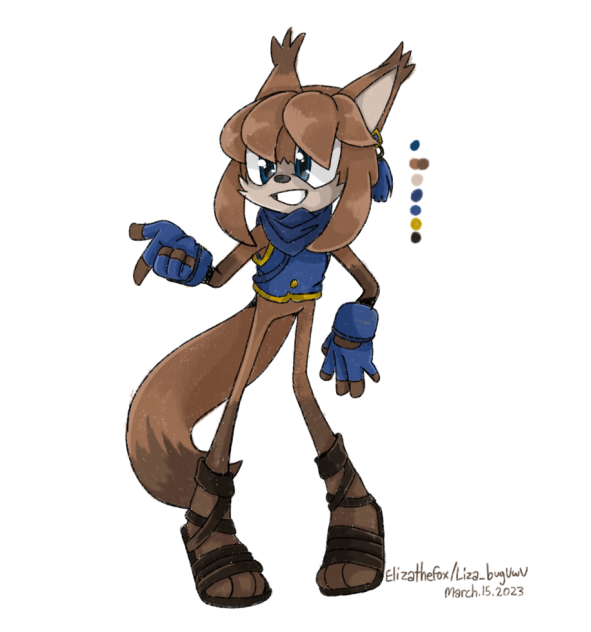 Luca the fox - ibisPaint