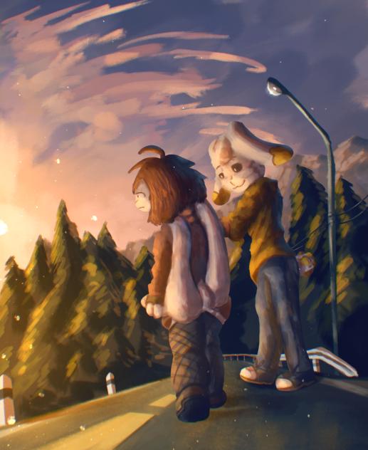 I'm here with you - ibisPaint