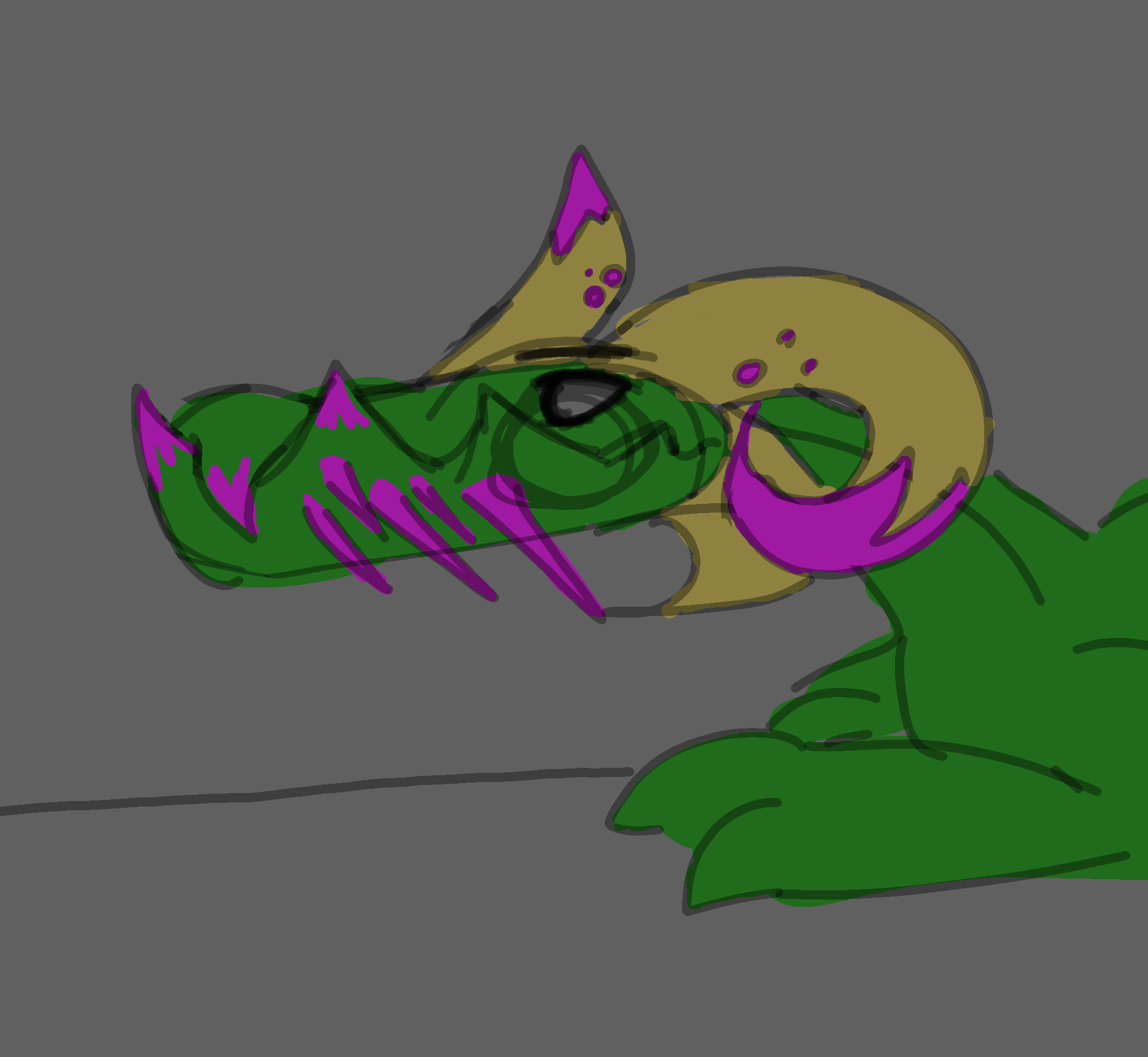 cool epic creature - ibisPaint