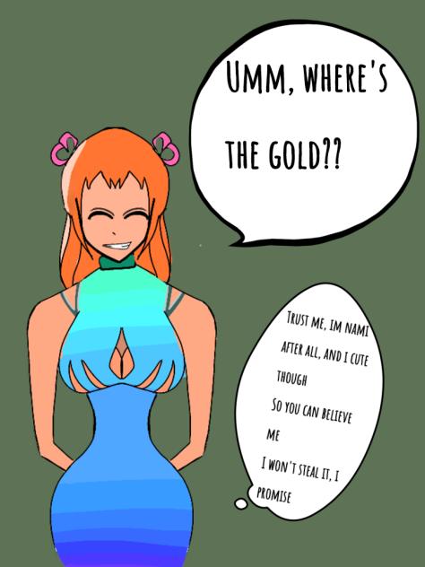 nami's greed - ibisPaint