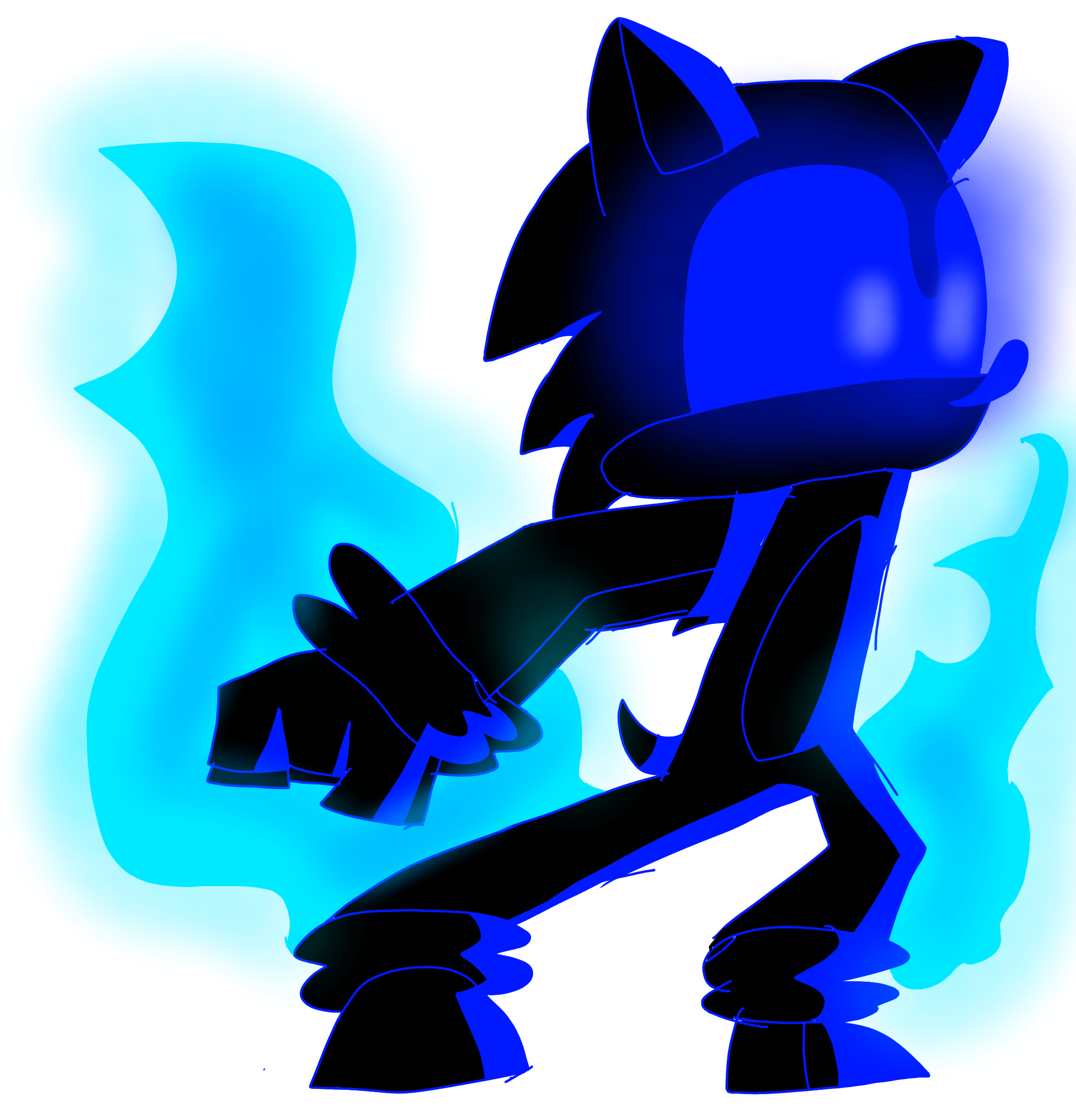 nightmare sonic - ibisPaint