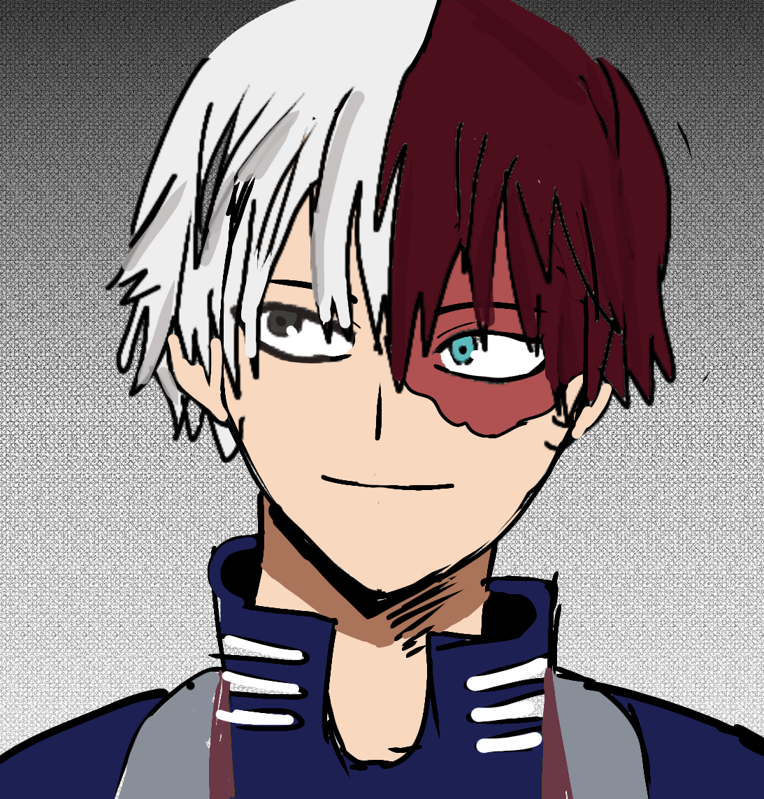 shoto todoroki - ibisPaint