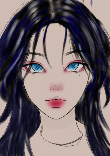 pretty girl - ibisPaint