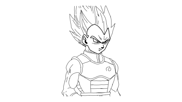 successful vegeta - ibisPaint