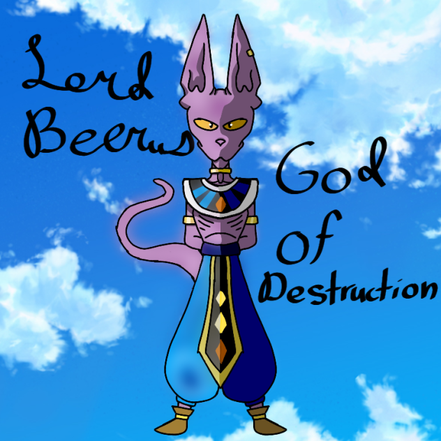 Lord Beerus god of destruction - ibisPaint