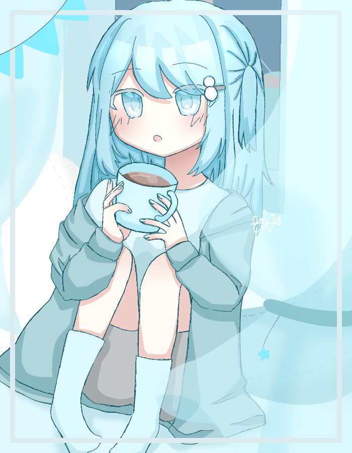 fluffy night - ibisPaint