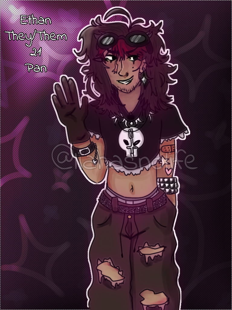 PUNKY ENGINEER ⁉️ (NEW OC!!) - ibisPaint