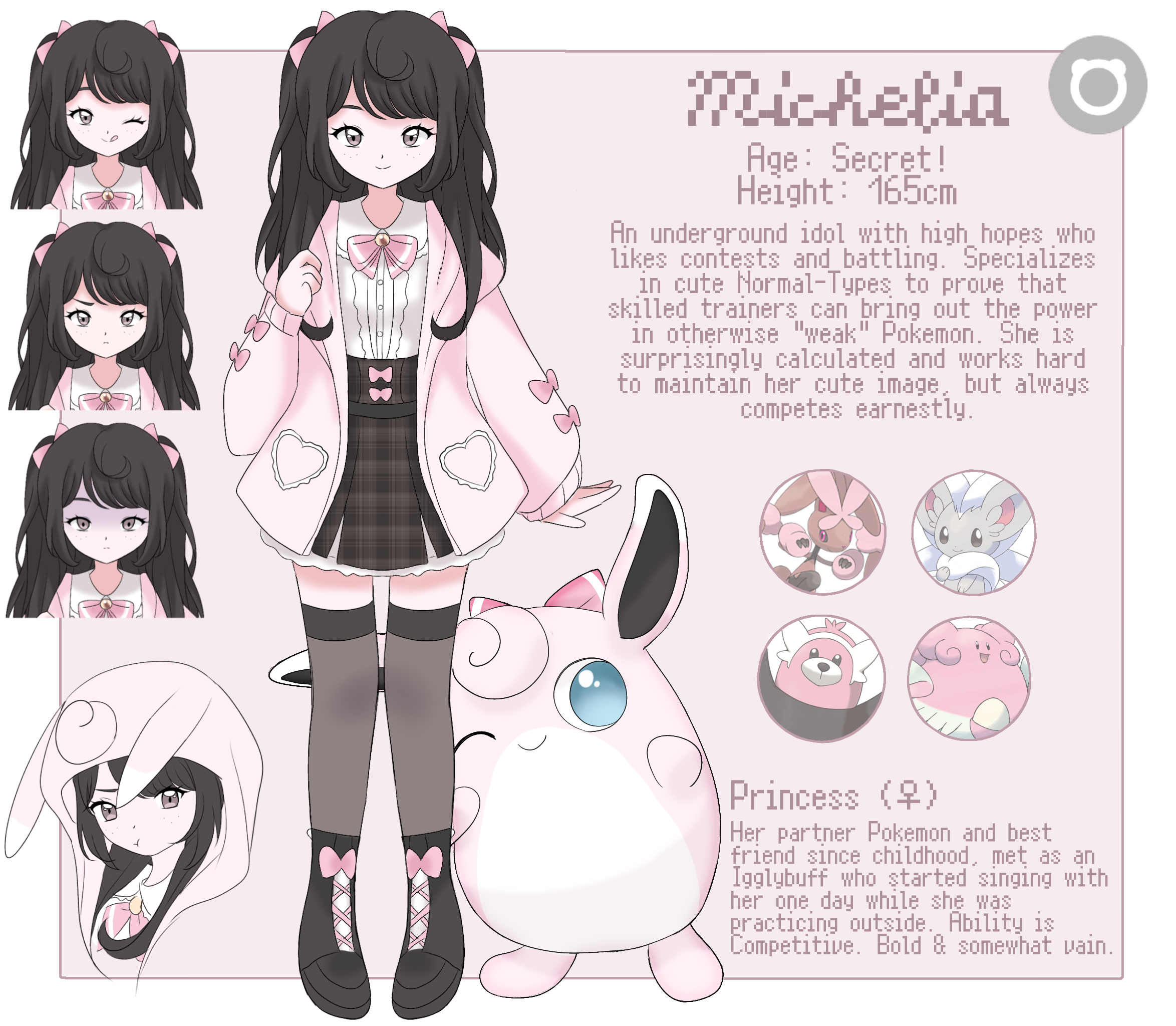 michelia trainer card - ibisPaint