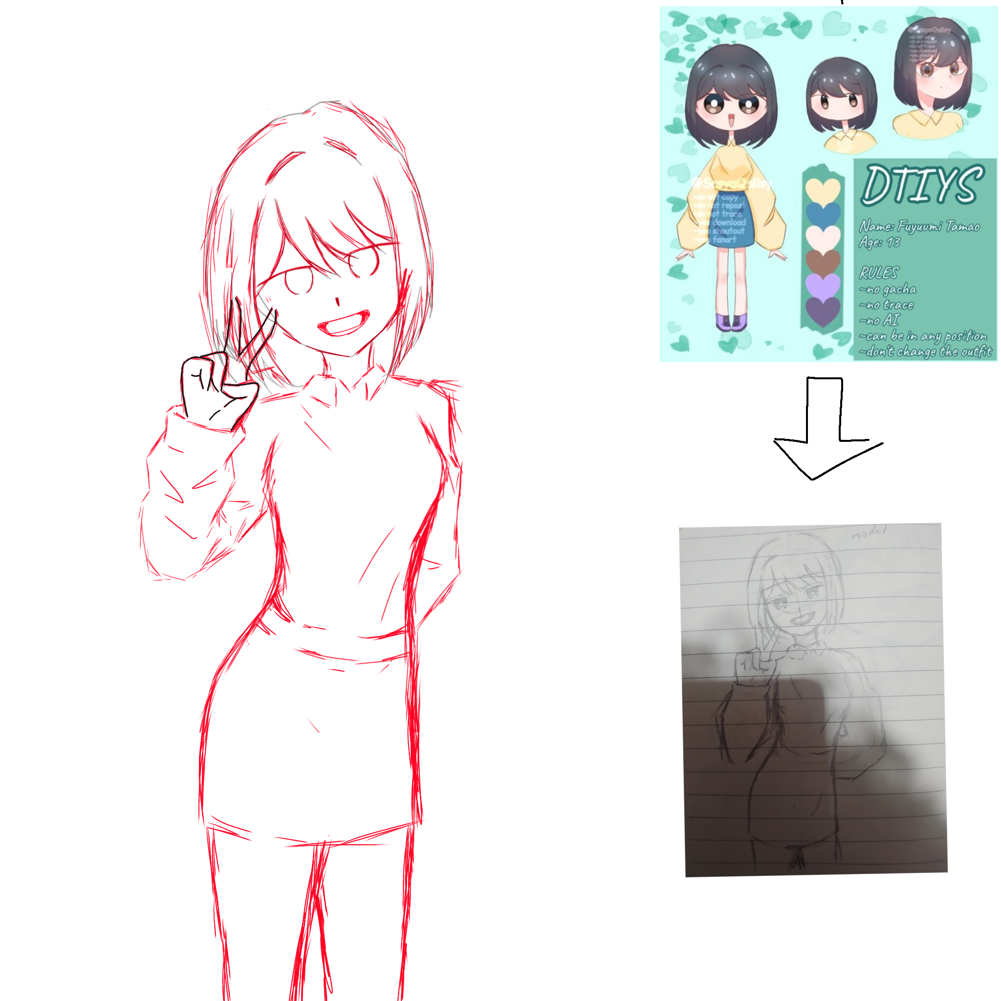 lining it. - ibisPaint