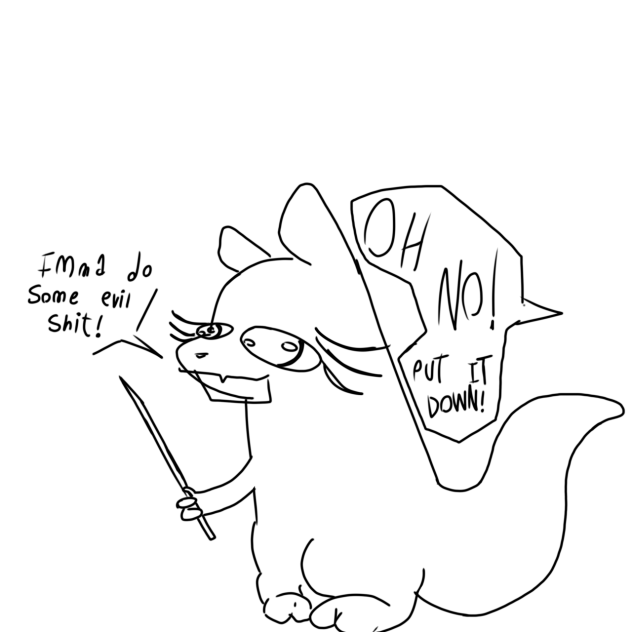 RIVULET!! PUT IT DOWN! - ibisPaint