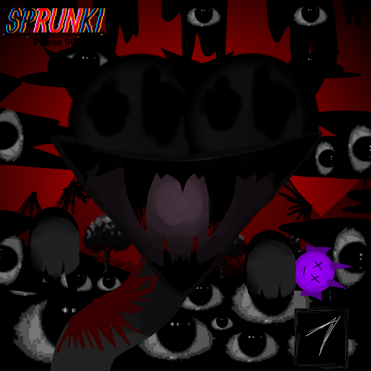 Sprunki phase 90 - Gray - ibisPaint