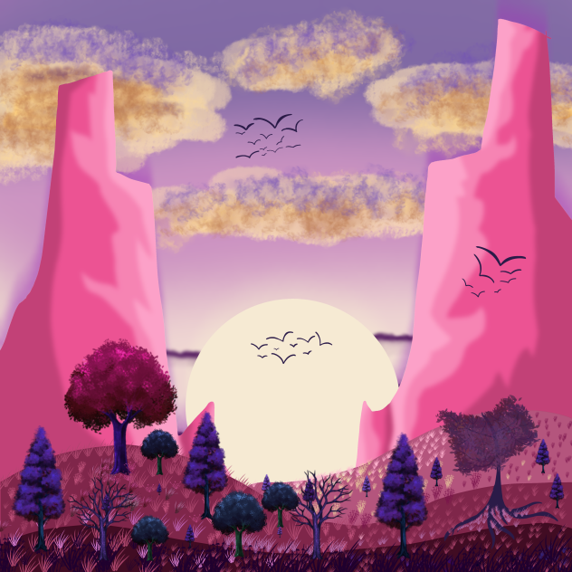 Landscape attempt - ibisPaint
