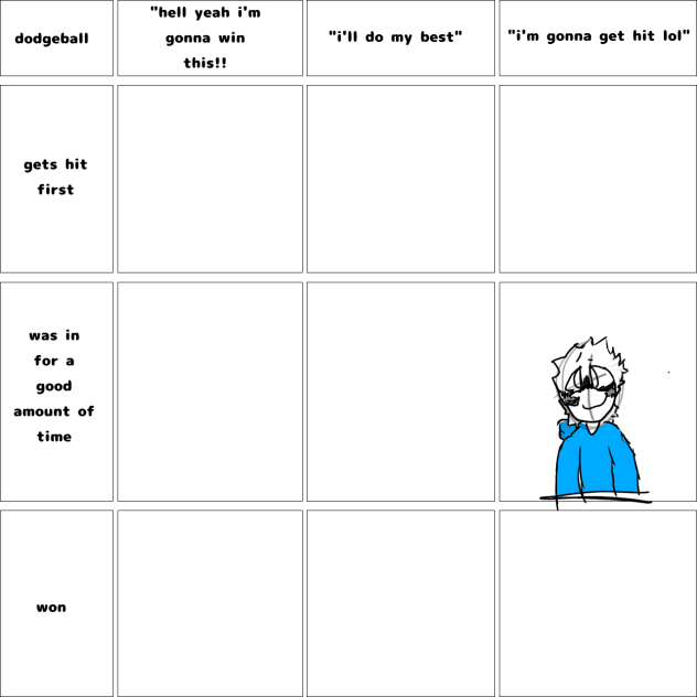 Dodgeball Collab - ibisPaint