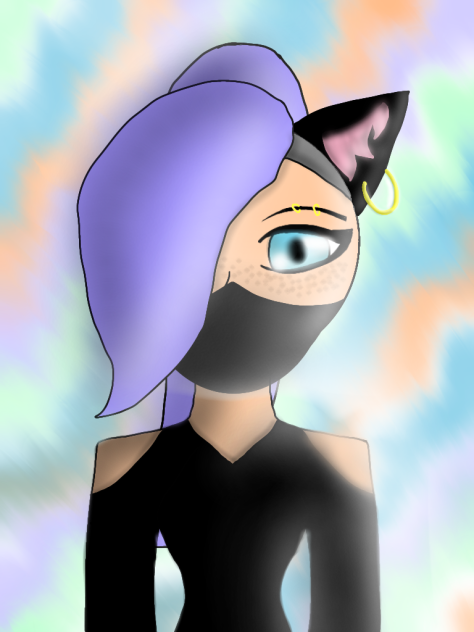 Moonlight in a Mask - ibisPaint