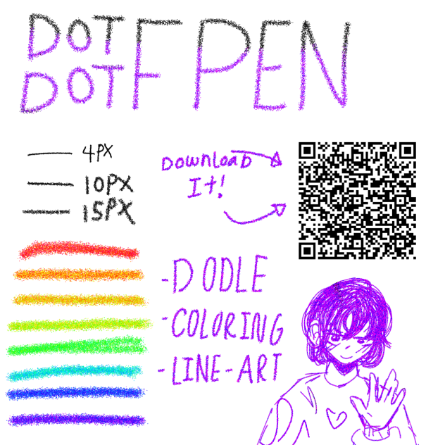 dot dot f-pen - ibisPaint
