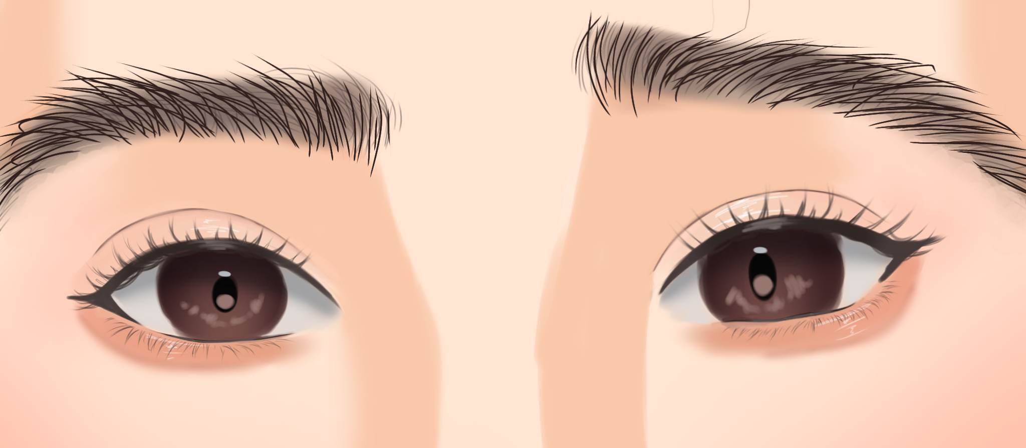 Unsure eyes 👀 - ibisPaint