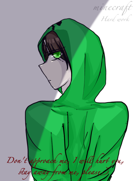 Minecraft___ Hard work - ibisPaint