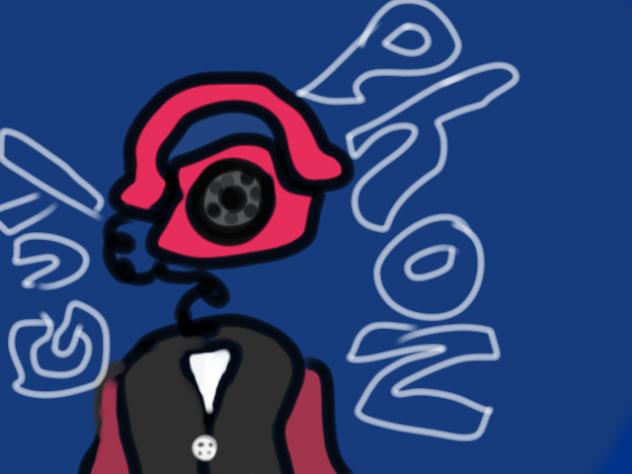 phone guy - ibisPaint
