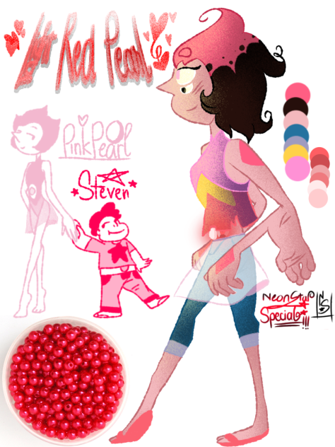 Light Red Pearl(Steven Universe) - ibisPaint
