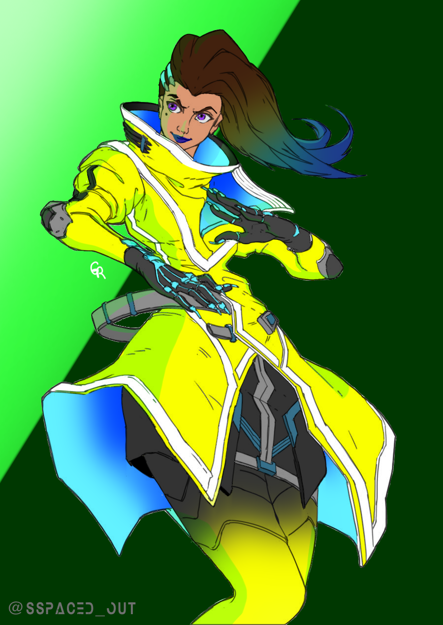 Cyberpunk Sombra - ibisPaint