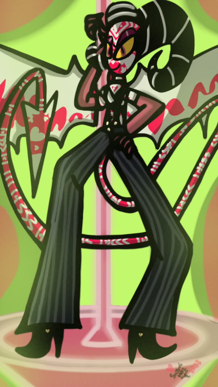 Aurora Start To Pole Dance - ibisPaint