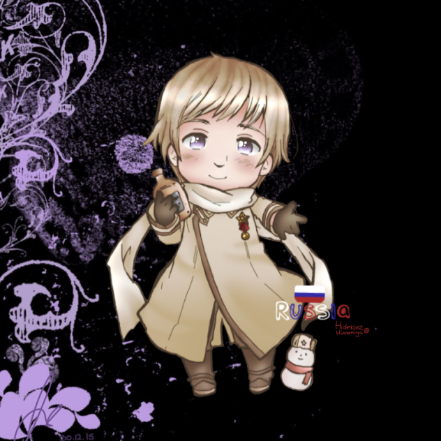ヘタリア Axis Powers — ロシア - ibisPaint