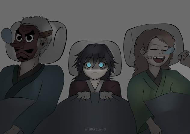 Giyuu can't sleep - ibisPaint