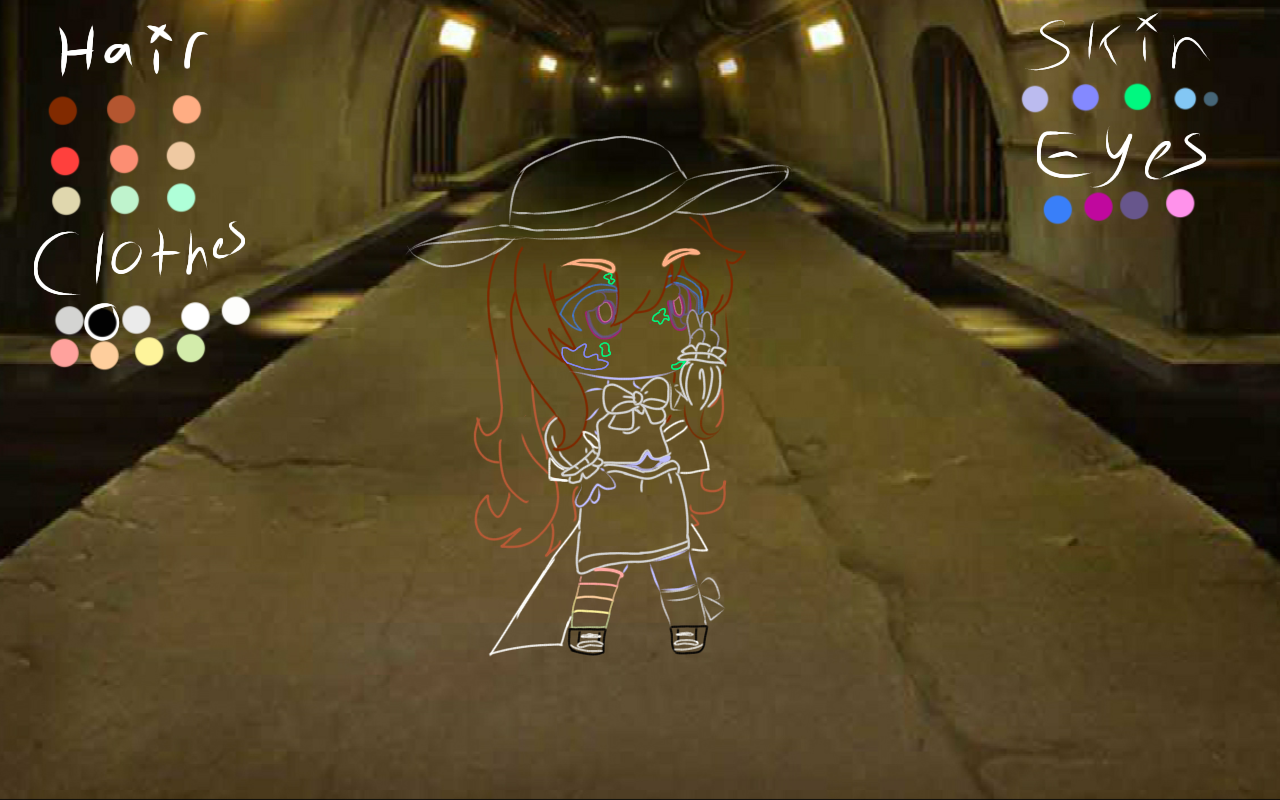 Rough line art - ibisPaint