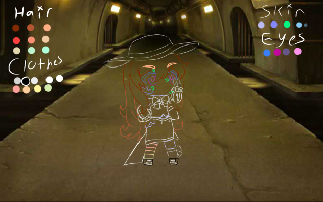 Rough line art - ibisPaint