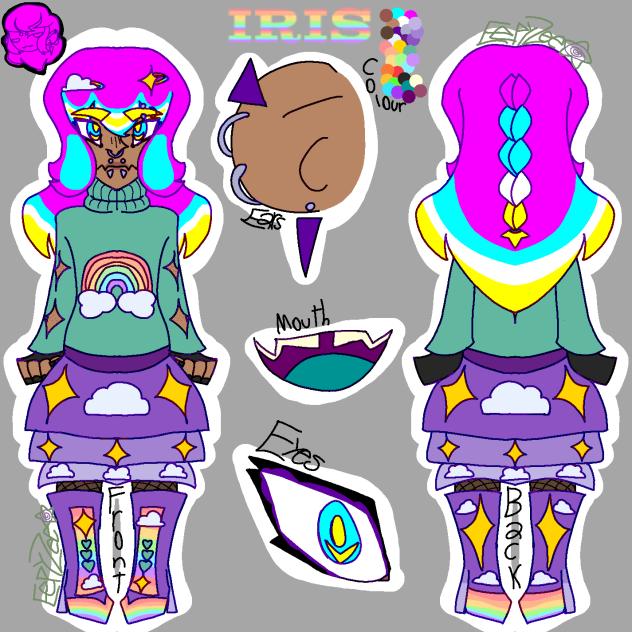 Iris ref sheet - ibisPaint