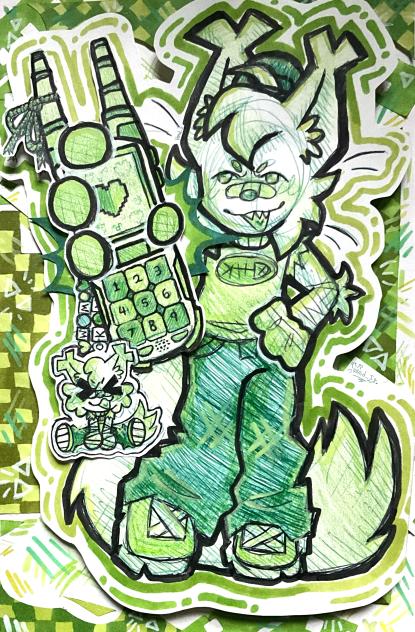 Silly lil guy!!! - ibisPaint