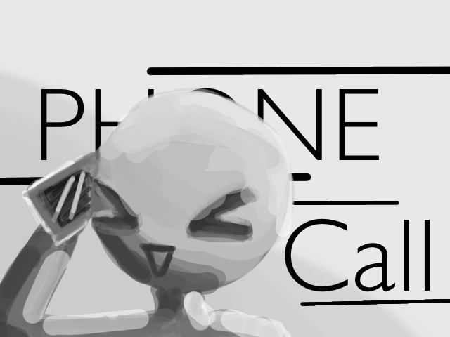 Phone call animation - ibisPaint