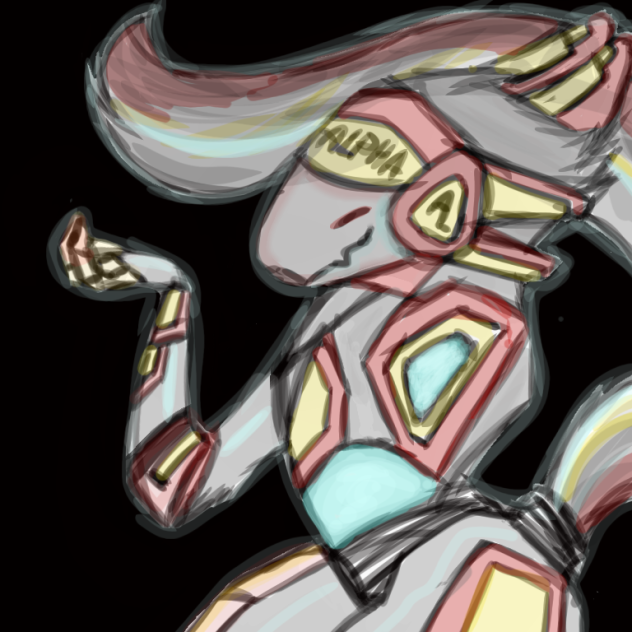 Protogen Alpha version - ibisPaint