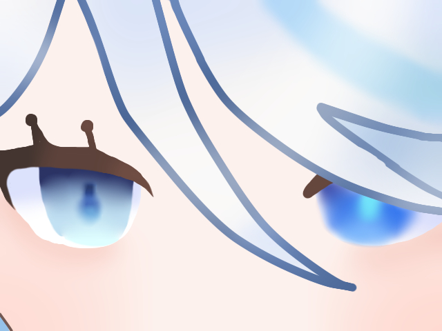 Furina GENSHIN IMPACT EYE ANIMATION - ibisPaint